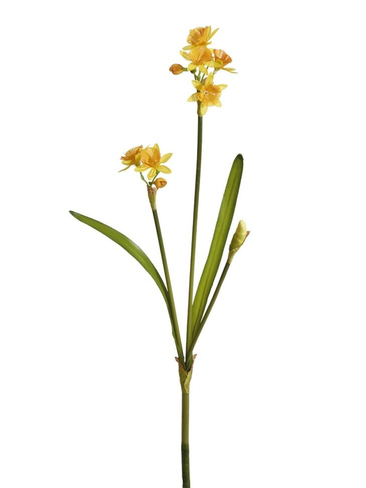 Fiebiger Floristik 203710-200 Цветок декоративный "Нарцисс", 55 см
