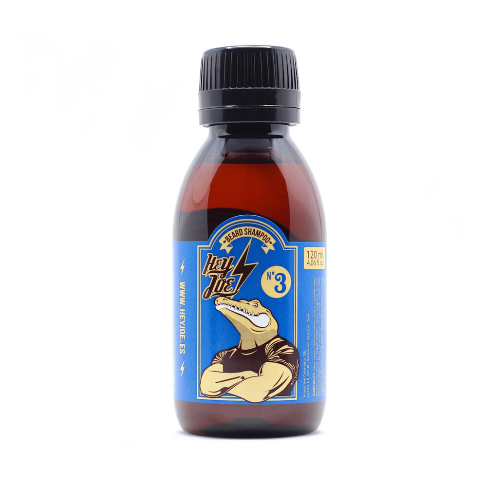 Hey Joe! BEARD SHAMPOO Nº 3 Шампунь для бороды № 3, 120 мл.