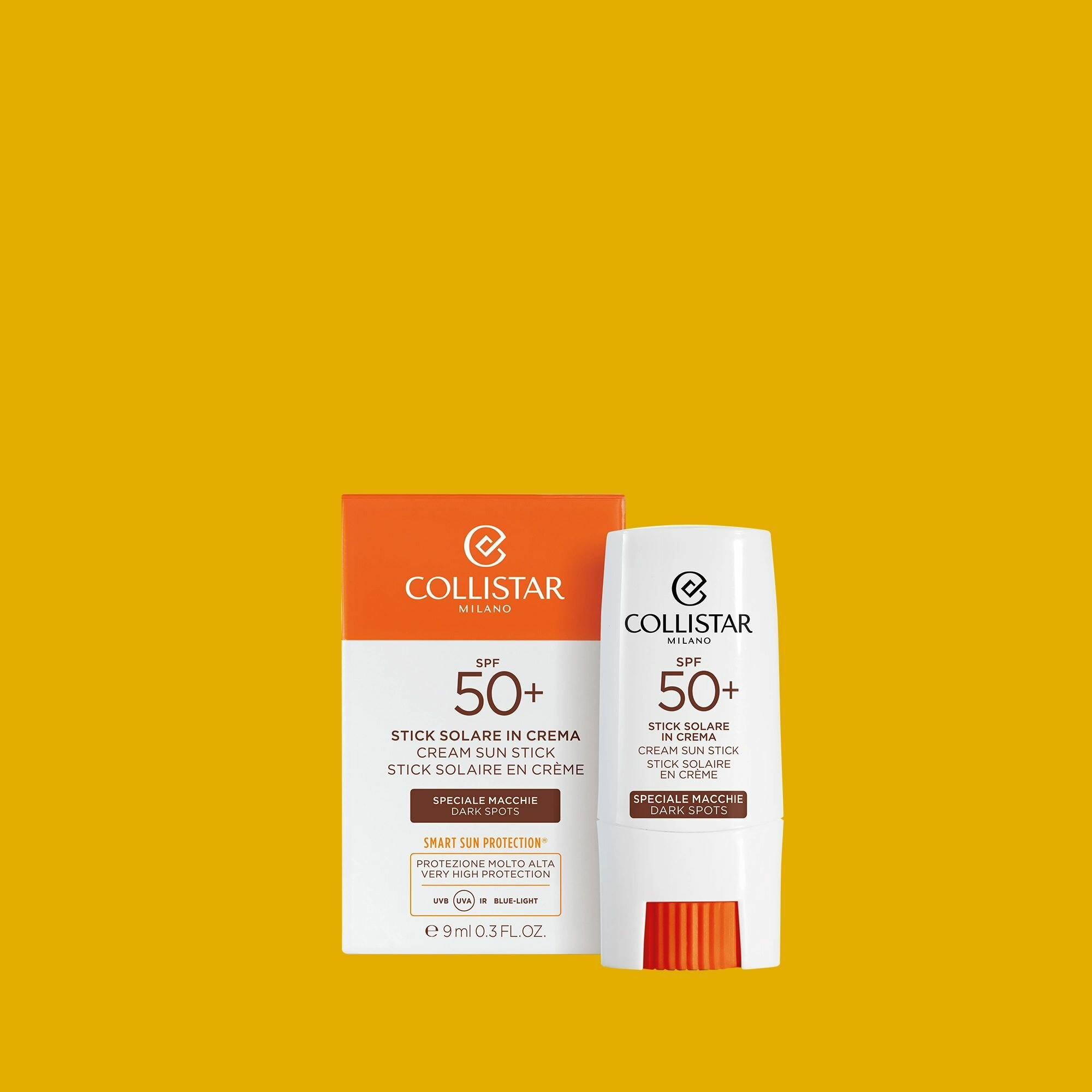 Collistar - Stick Solare in Crema SPF 50+ Солнцезащитный крем-стик 9 мл