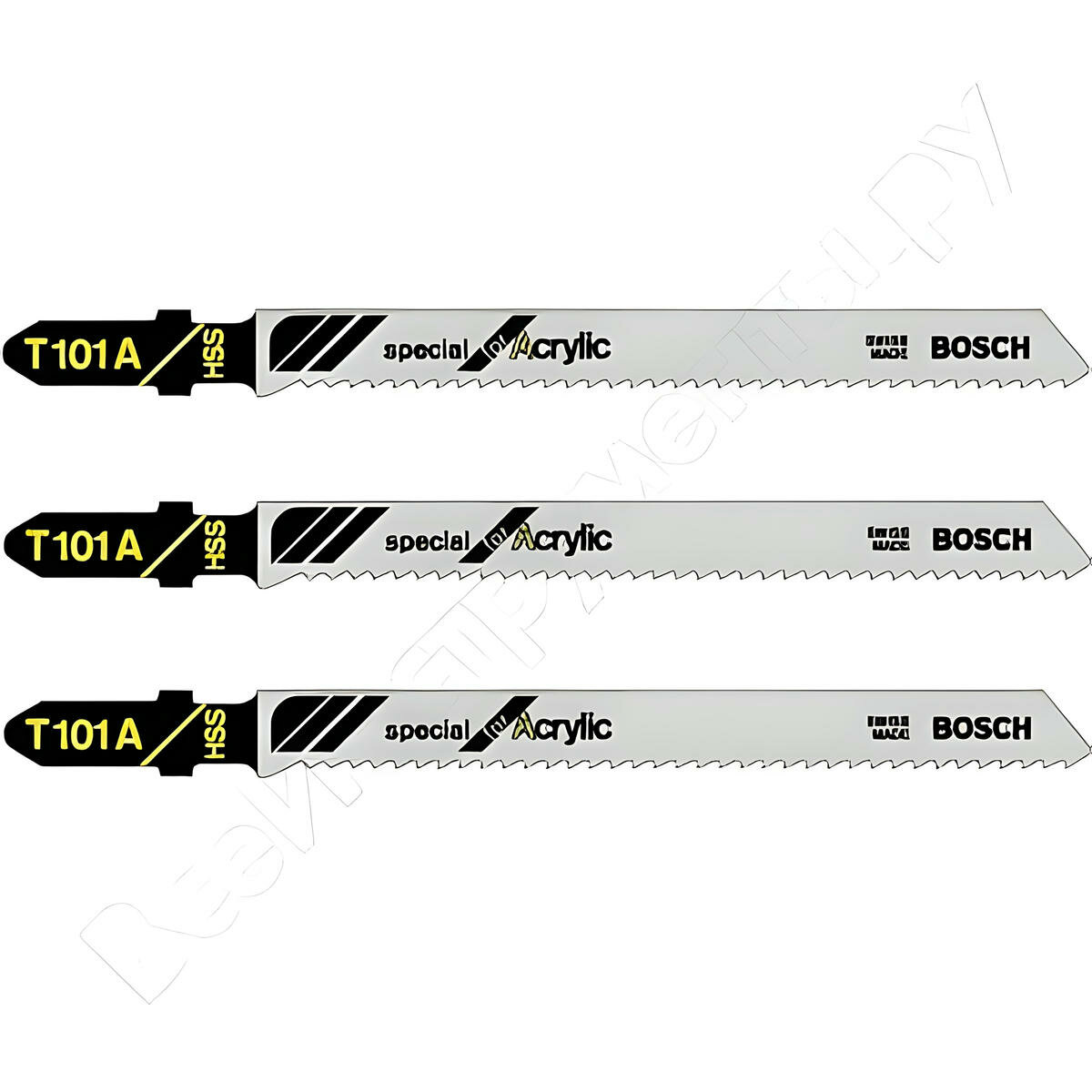 Полотно пильное T 101 A Special for Acrylic (3 шт.) BOSCH 2608631670