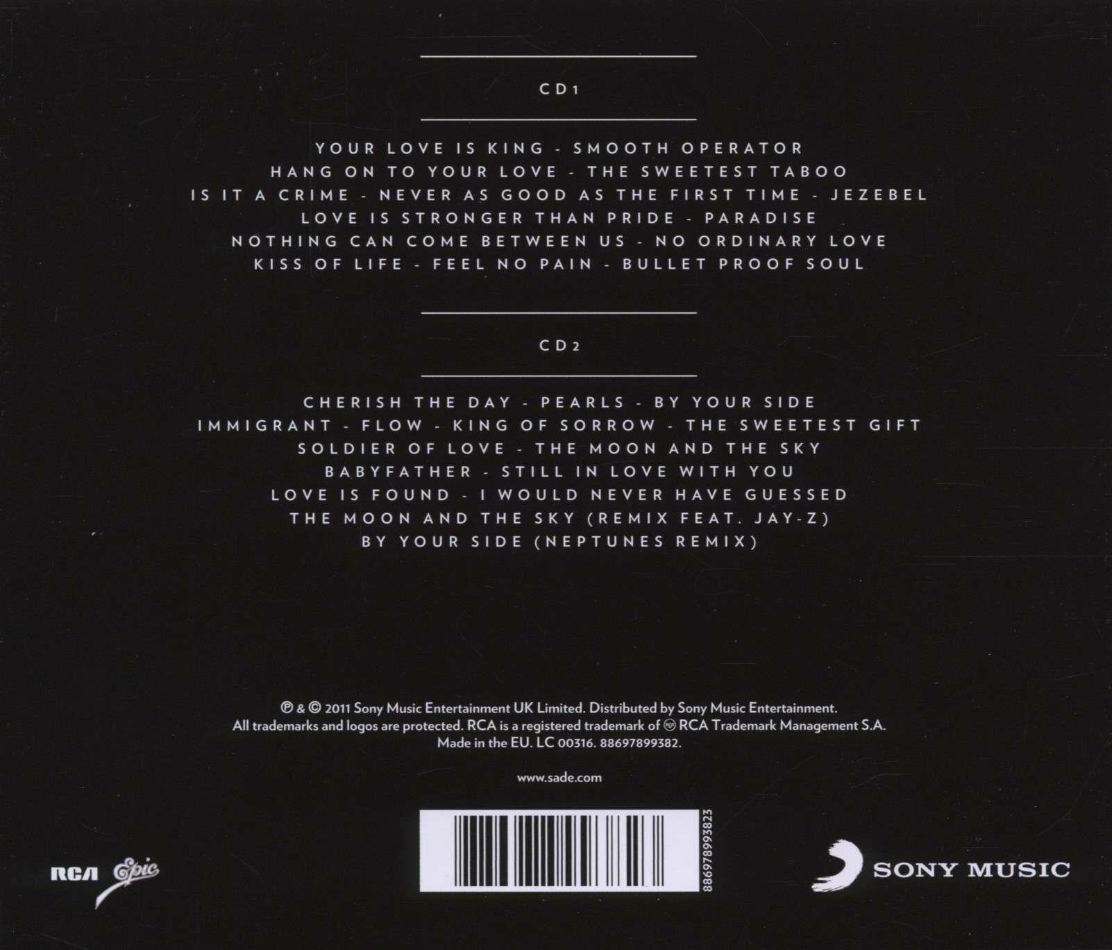 Диск Sade - The Ultimate Collection (2 CD) — фото 1