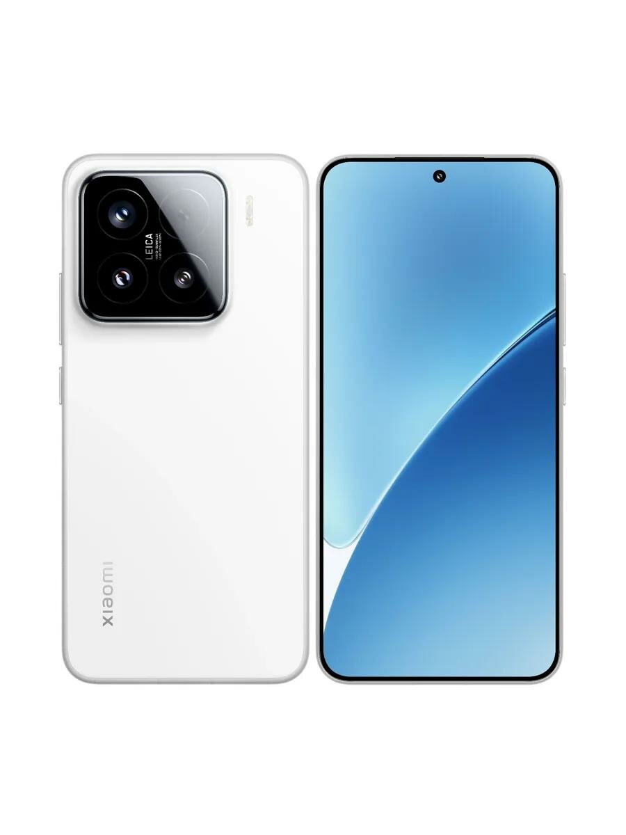 Смартфон Xiaomi 15 12/512 GB Global, Dual: nano SIM + eSIM, White (белый)