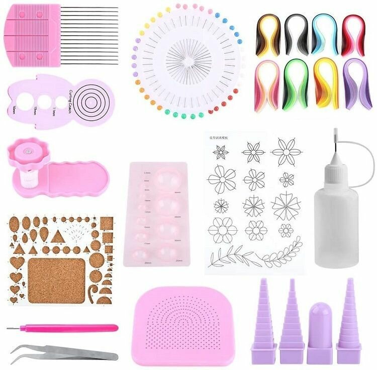 Используется набор оригами ручной работы для детей