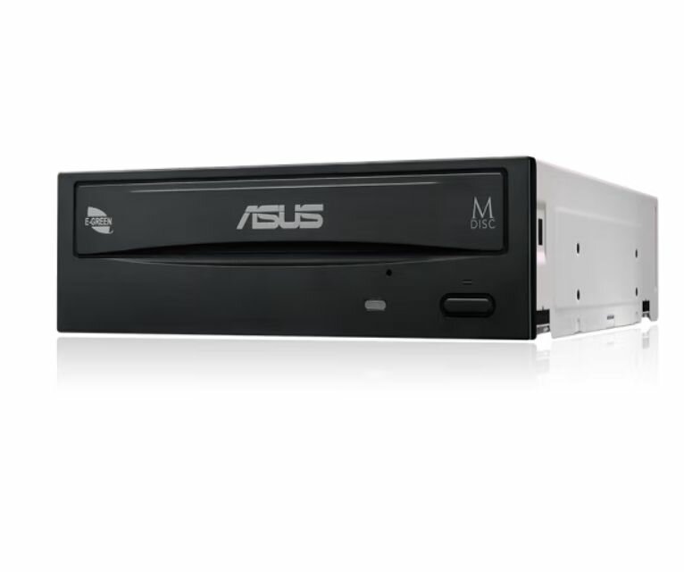 Новый настольный рекордер ASUS Dru-24D5MT Fast 24X поддерживает M-Disc I/AD PowerDVD