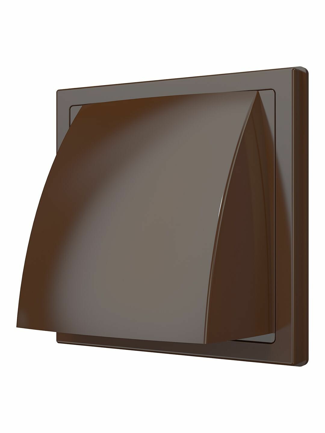 Выход стенной КФВ фланец D150/160 обр. клапан 190х190 ASA Brown ERA