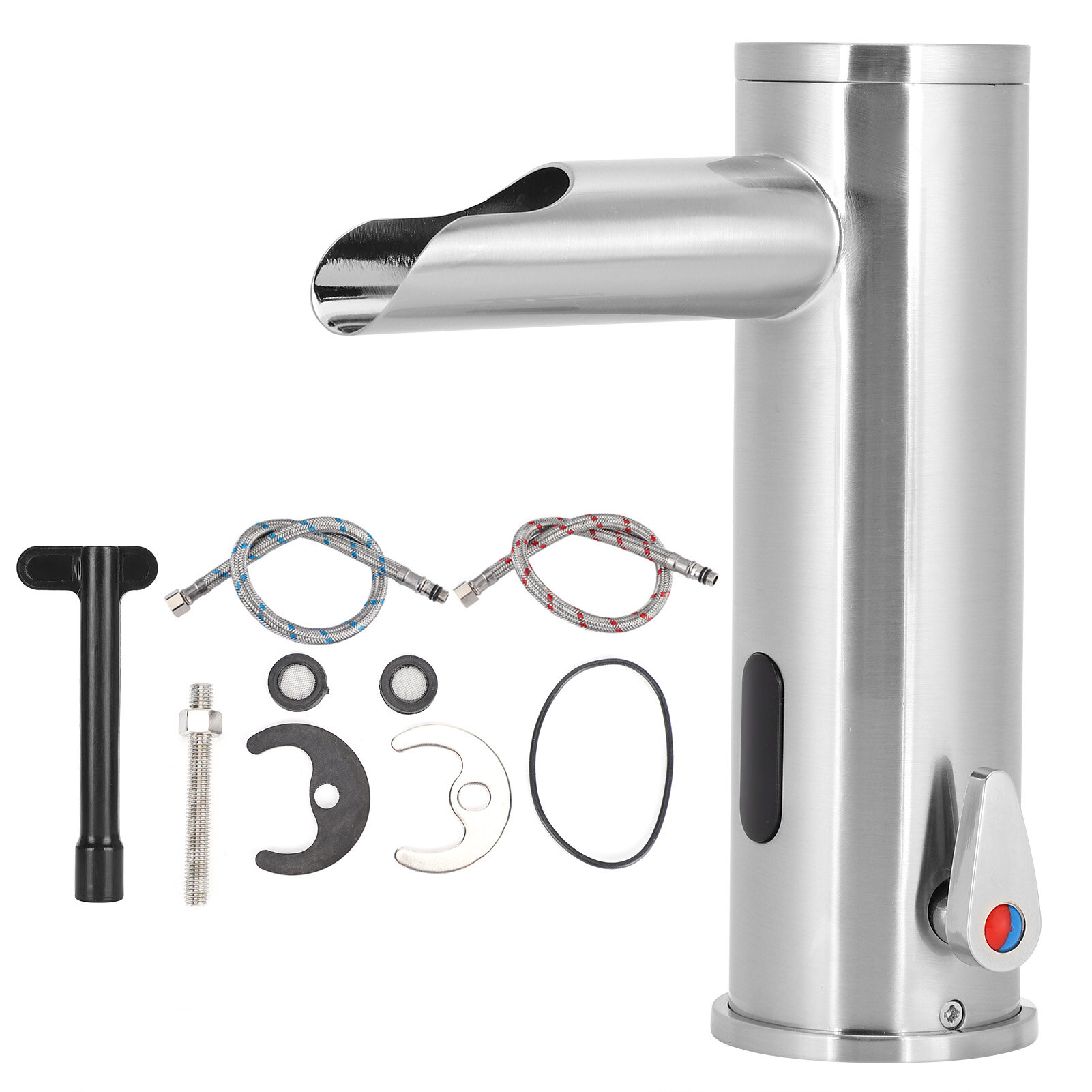 Автоматическая беспризонная смеситель горячая холодная индукция с регулируемой температурой ручки G1/2