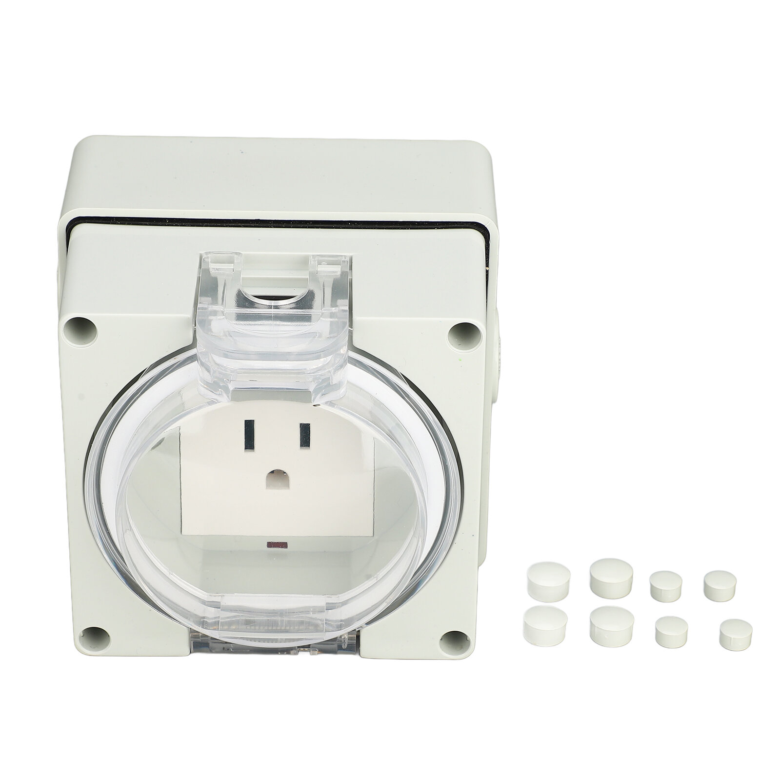 Уличная электрическая розетка IP66, водонепроницаемая, американского типа, 3-контактная вилка, напряжение 0–250 В.