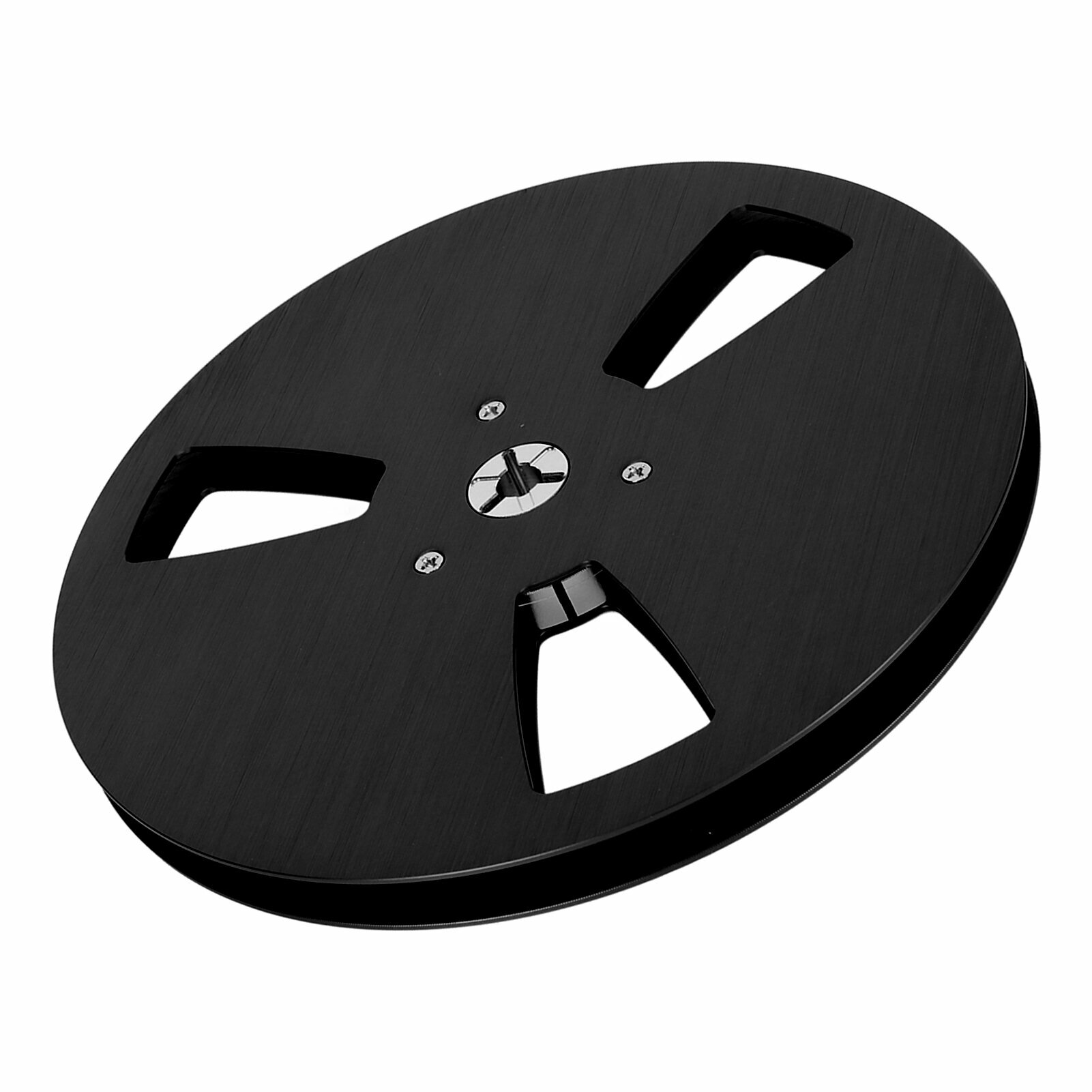 1/4 7 Inch Пустой Лента-Бобин Алюминиевый Сплав 3 Дырки Открытие Машинная Часть Открыватель Пустая Плита для TEAC Серебристый