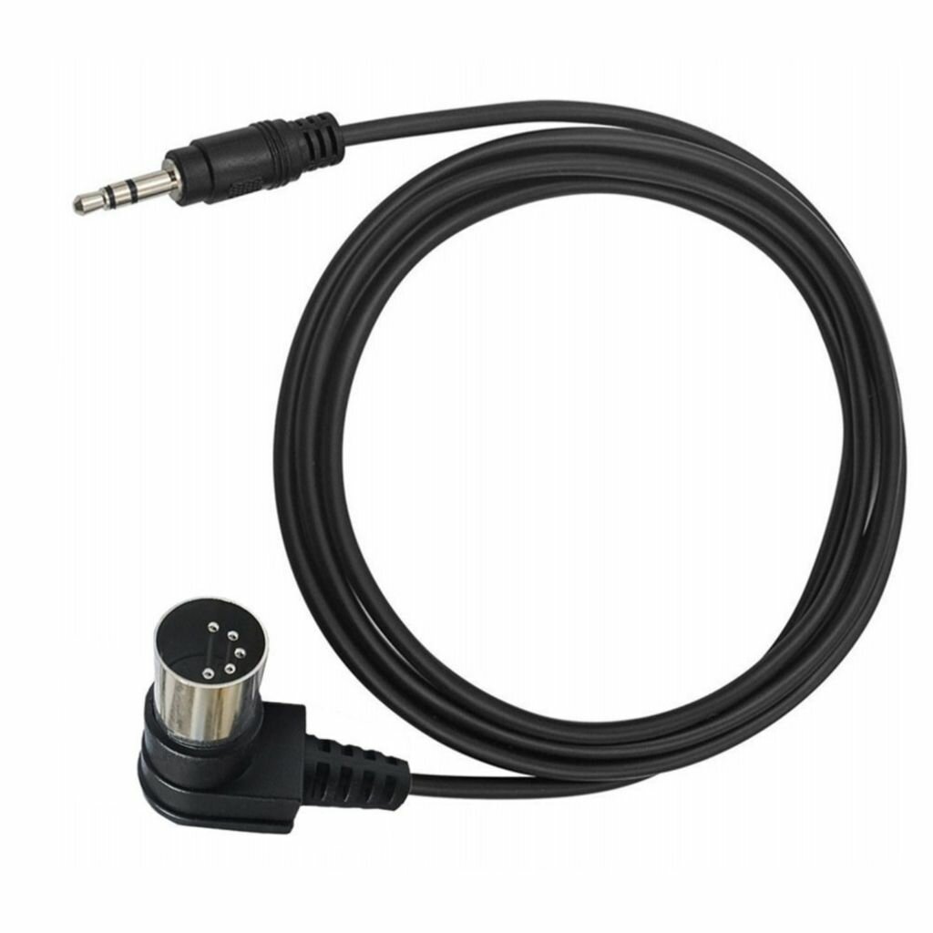 Кабель аудиоадаптера 90 MIDI DIN5P от штекера до 3,5 мм-1,5 м