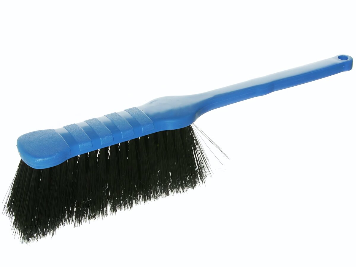 Щетка-сметка большая MPG961185, пластиковая ручка 47 см, щетина с распушенными концами