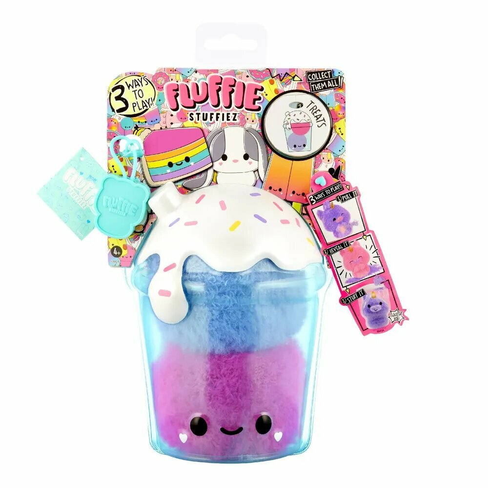 Мягкие игрушки Щипай FLUFFIE STUFFIEZ маленький Бабл-Ти