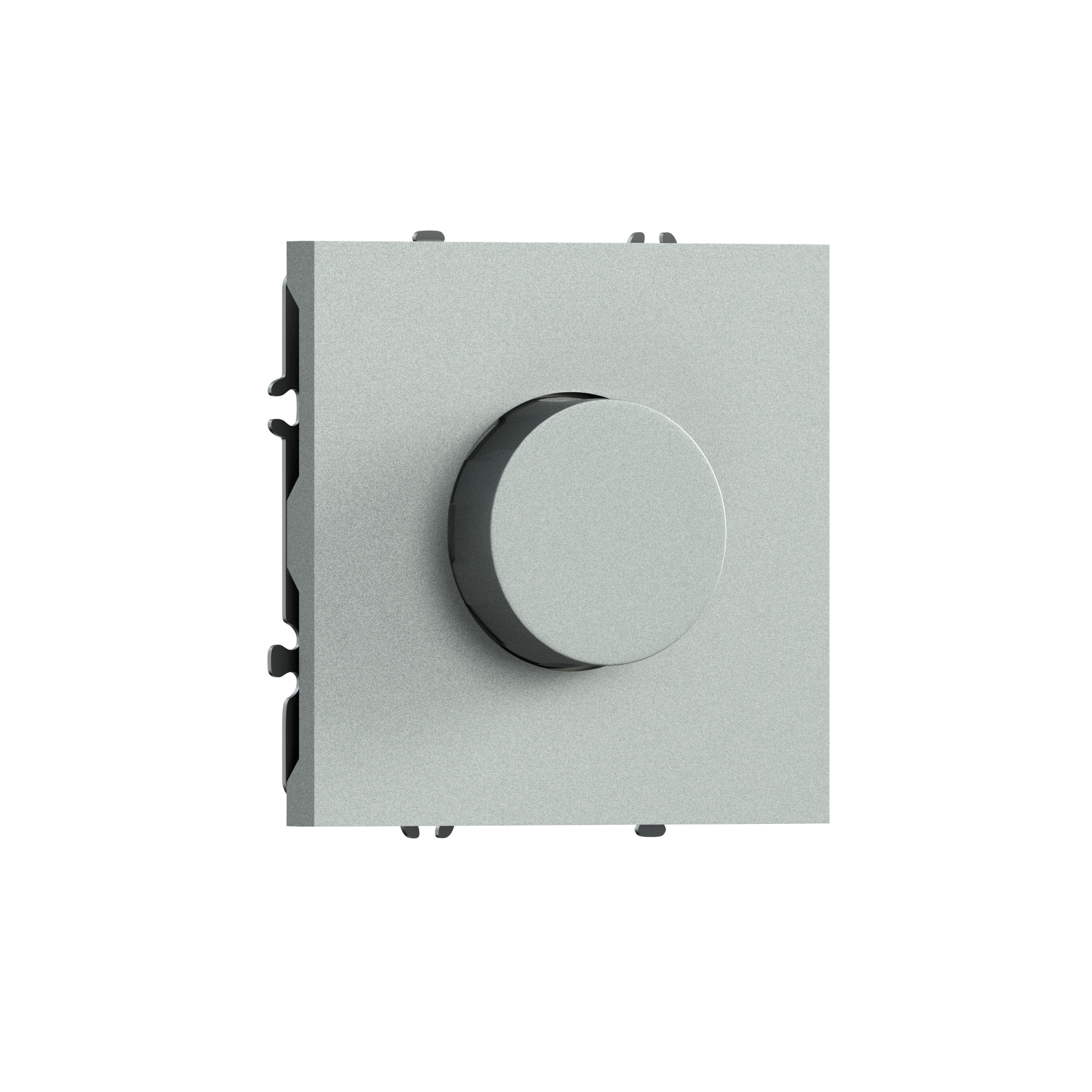 Светорегулятор Triac поворотный LED 100Вт, цвет серый графит, серия S08, Donel