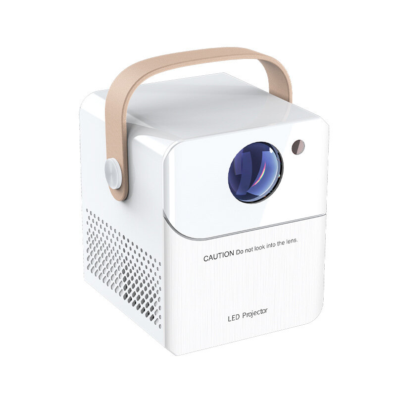 Портативный проектор, 1080P, автофокус, коррекция трапецеидальных искажений, Android 9.0, голосовое управление, для дома