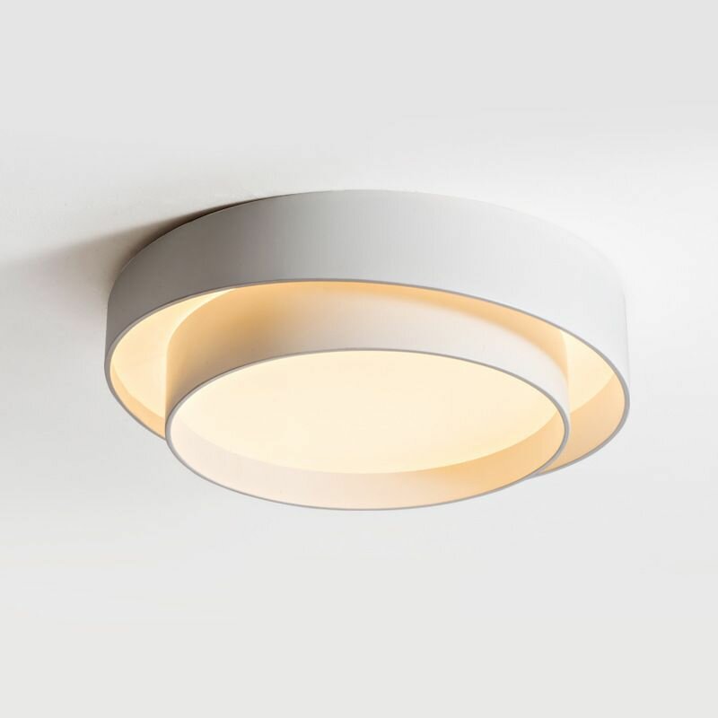 Nordic led верхний свет / простой современный ресторан Креативный круглый свет спальни