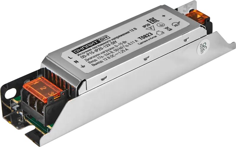 Блок питания Онлайт 90382 OD-P15-IP20-12V 12 В 15 Вт IP20