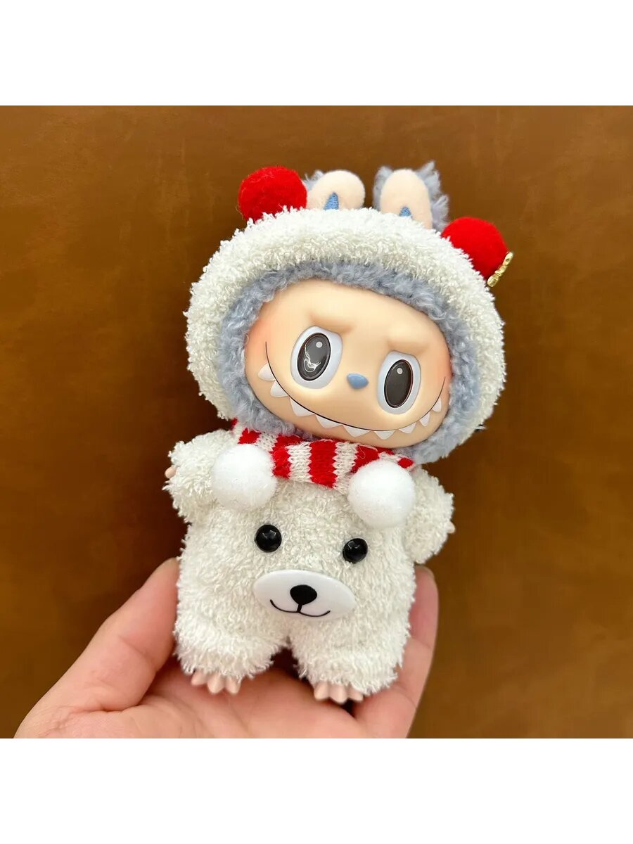 Детские игрушки, одежда для кукол, 17 см Labubu