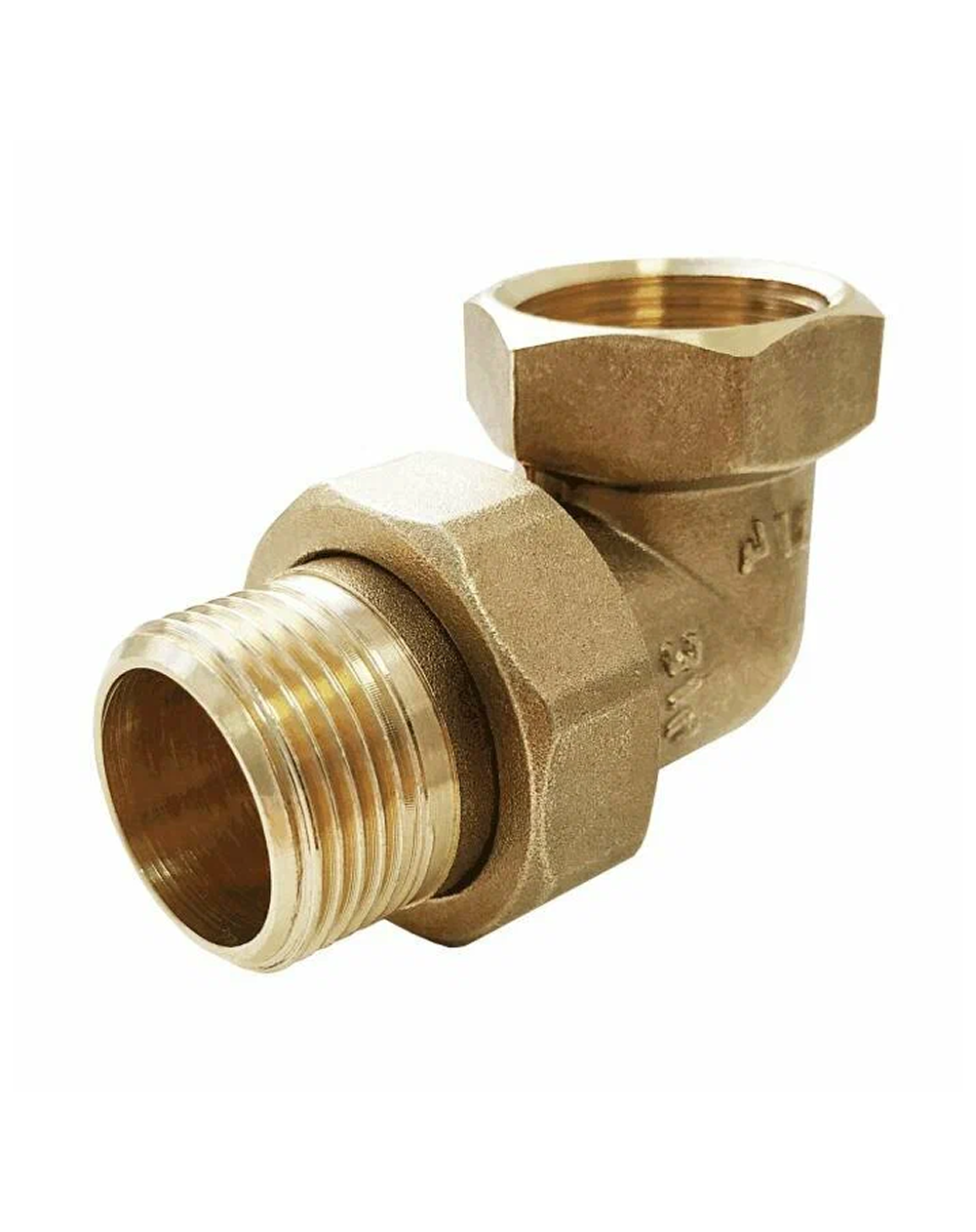 Соединитель латунь американка Ду 15 (1/2") угловой ВР/НР VALFEX VF.098. L.012