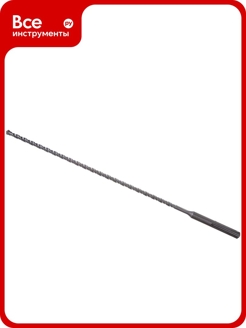 Бур 12х600 мм, SDS-Max Gigant gnt-825, для работы перфораторами типом хвостовика, 12 мм