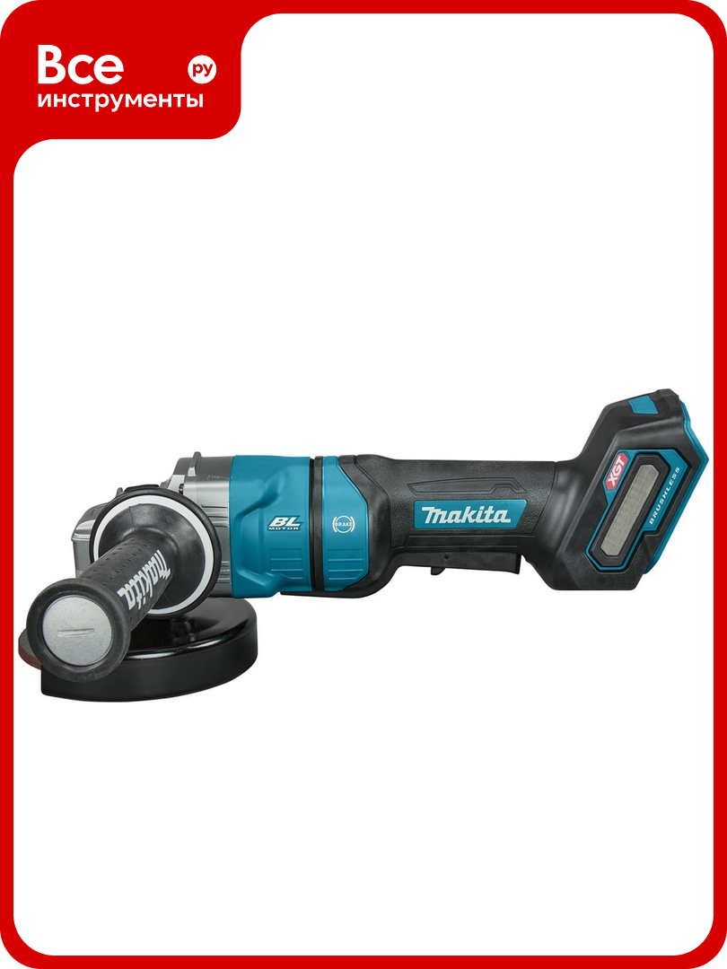 Машина шлифовальная угловая аккумуляторная Makita XGT BL 40В GA050GZ