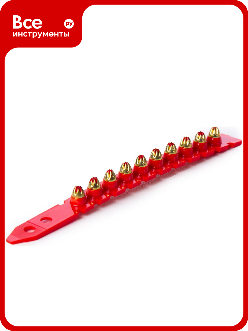 Патрон FIXPISTOLS F-К5 красный 6.8/11 100 шт. 1-1-2-6046