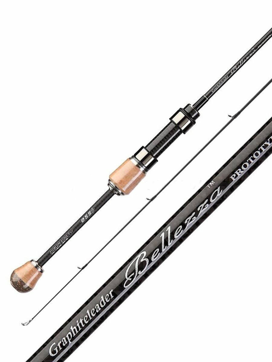 Спиннинг для рыбалки двухчастный Graphiteleader 21 BELLEZZA PROTOTYPE 21GBLZPS-612-UL-T