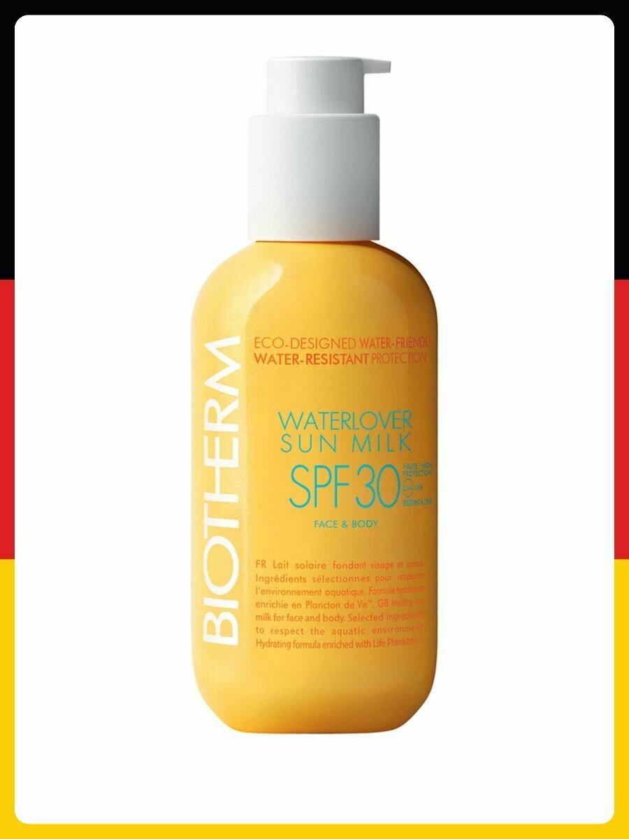 Лосьон солнцезащитный Biotherm Waterlover SPF 30, 200 мл