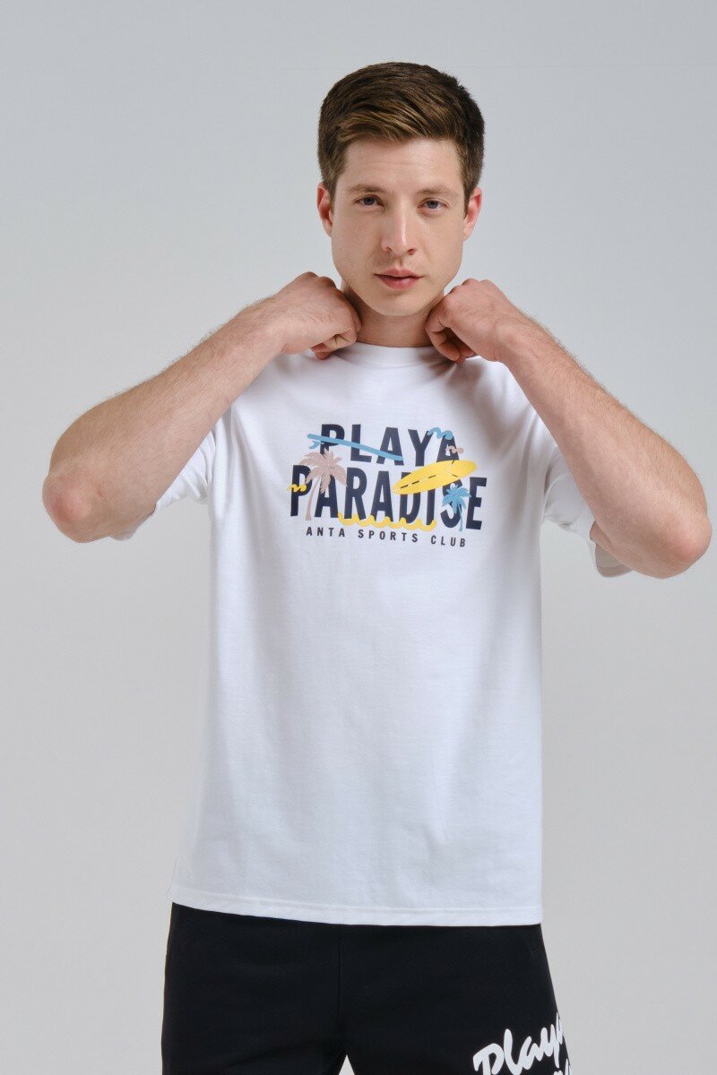 Футболка спортивная BLUE HEART GREEN MIND SS Tee