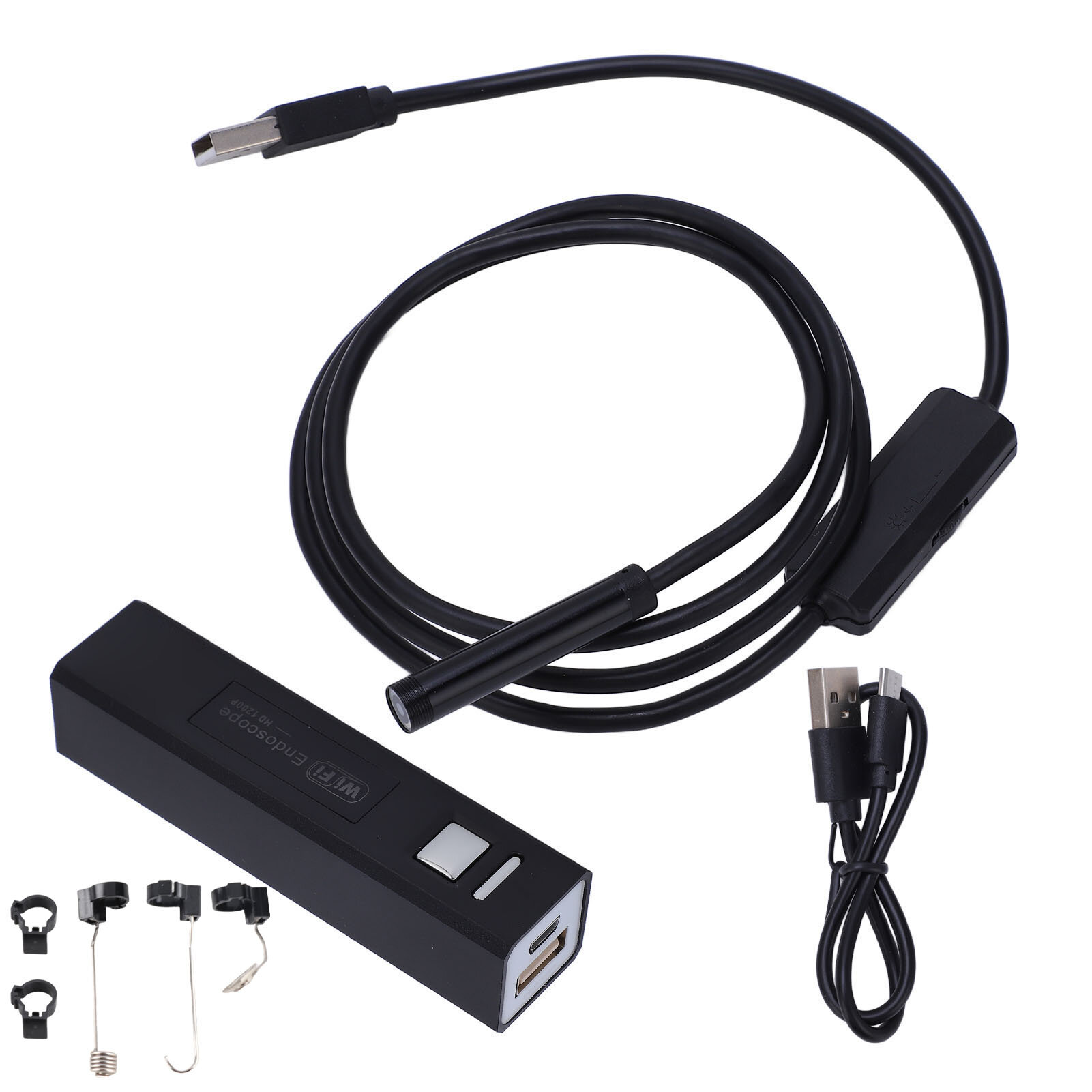 Беспроводной эндоскоп Телефон Wi -Fi Borescope Camera HD IP68 8 мм со светом