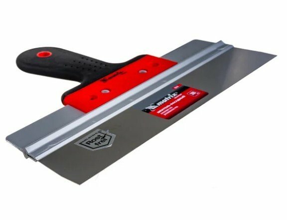 Шпатель фасад из нерж стали 300x2х комп ручка Matrix