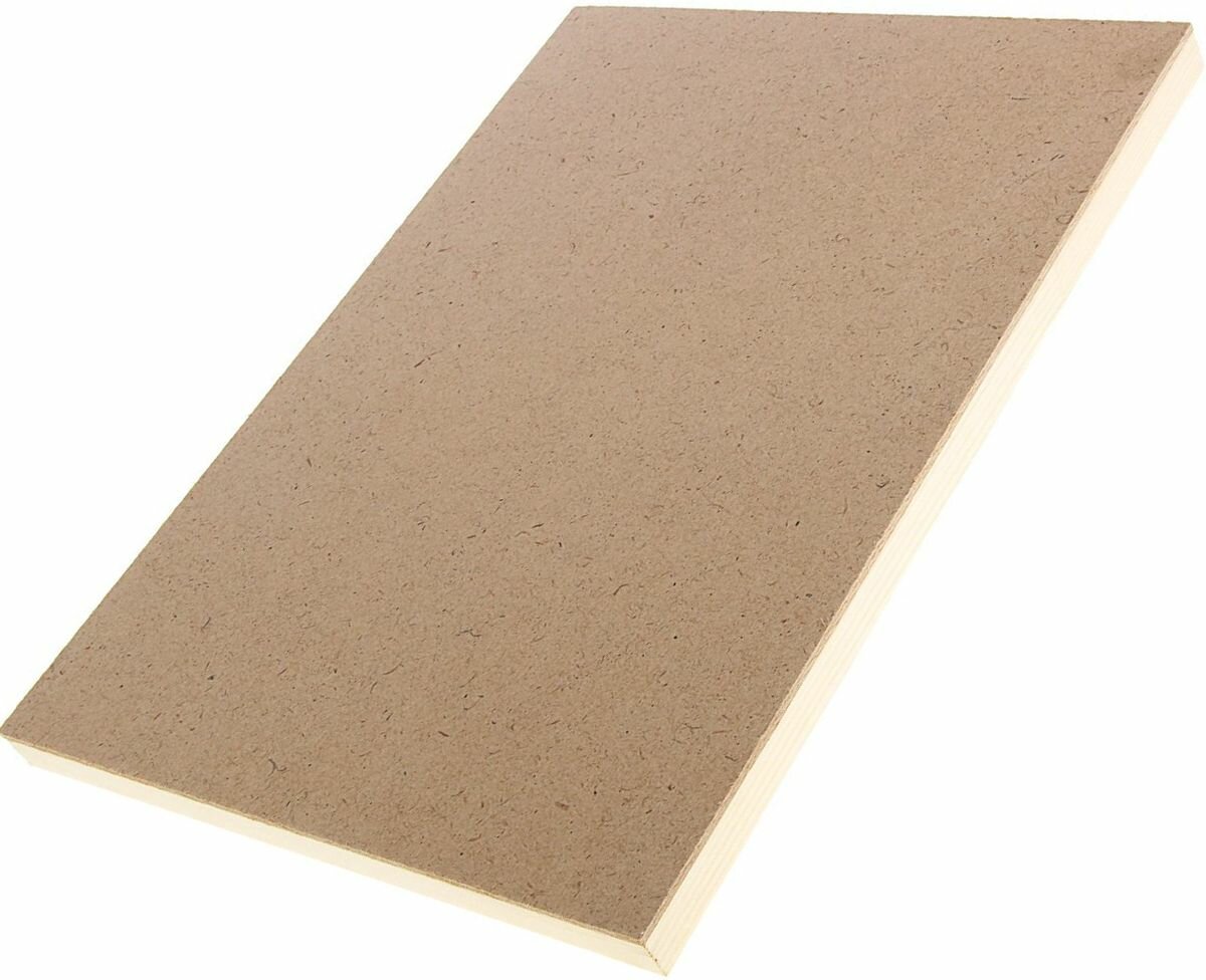 Планшет деревянный из оргалита для художников, планшетная достка с подрамником для рисования и творчества, артборды для эпоксидной смолы, заготовки для картин из ДВП, 30х40х2 см