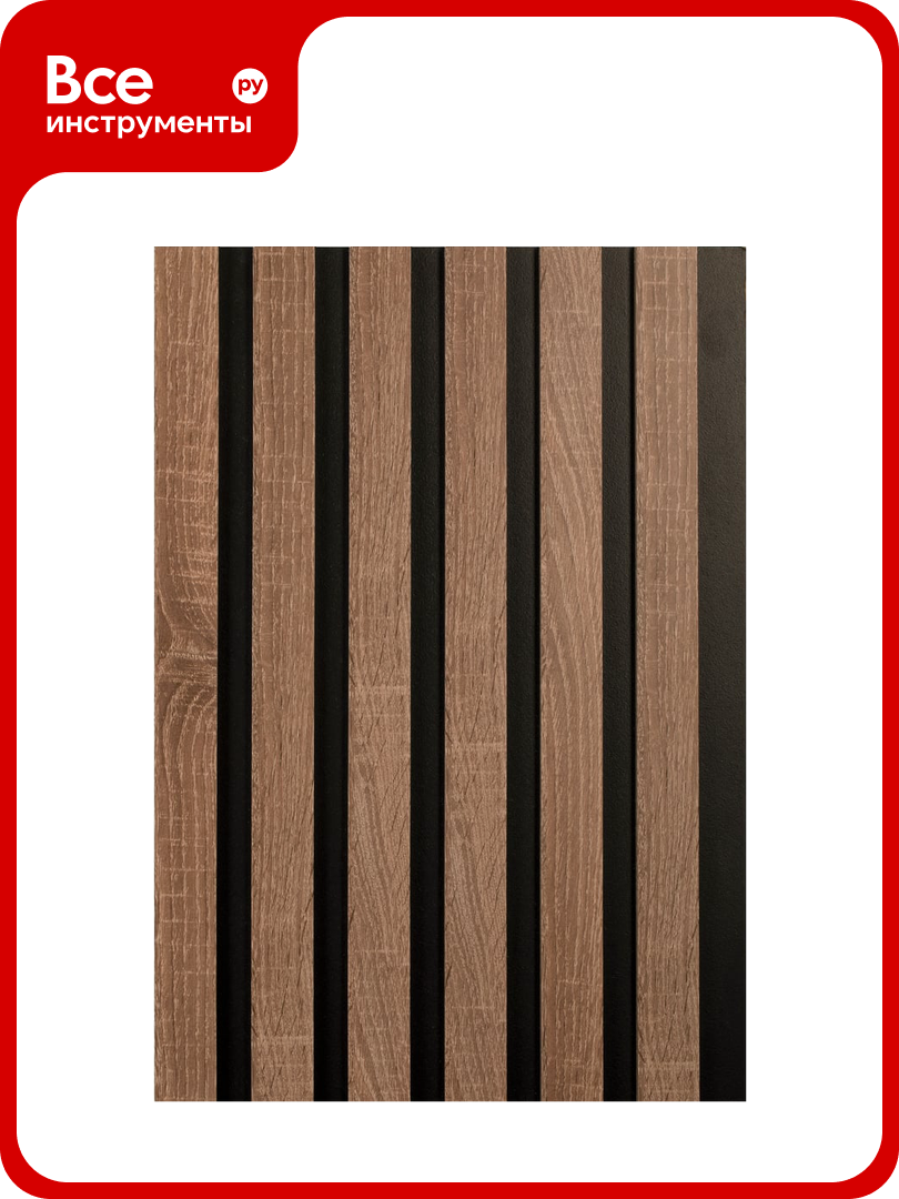 Реечная панель Стильный Дом Дуб Винтаж 2700x320 мм v530842