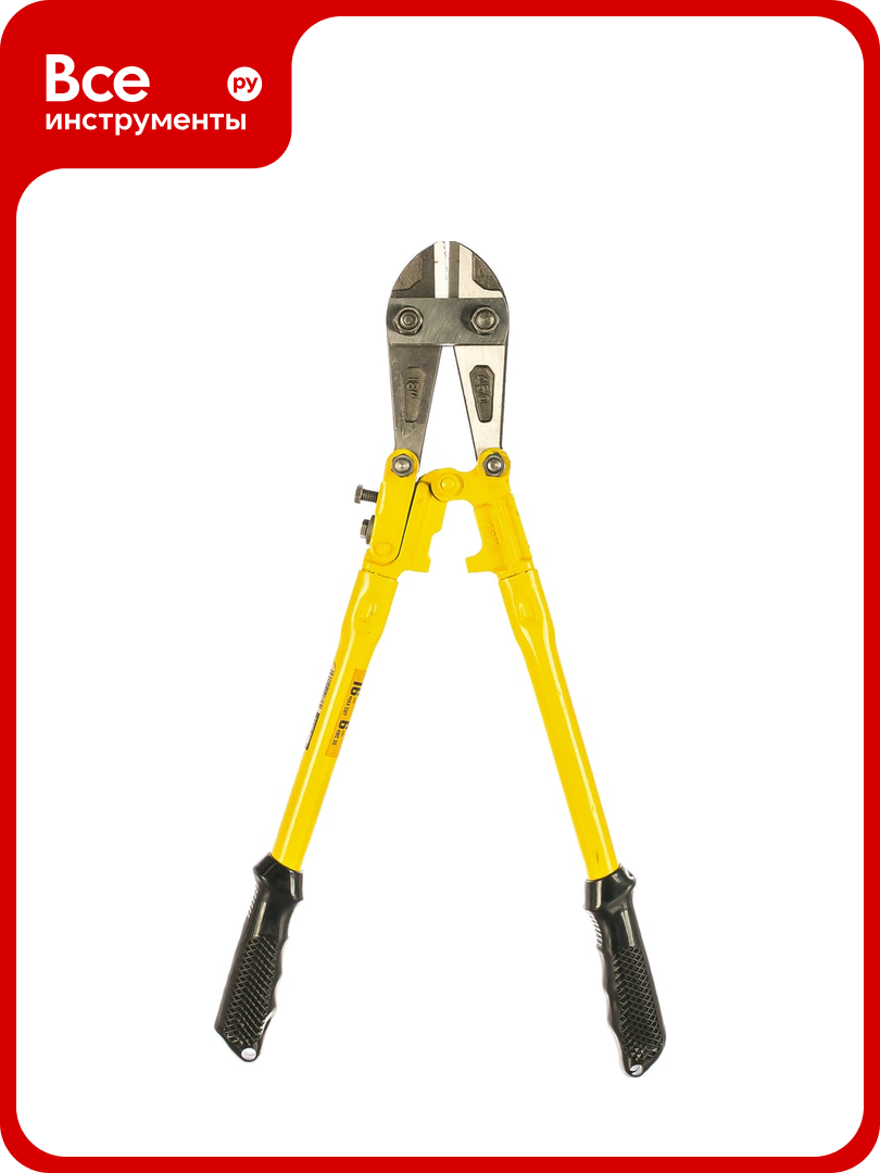 Болторез STAYER MASTER 2330-045 из спиральной проволоки, резиновые рукоятки, губки инструментальной стали, бытовой