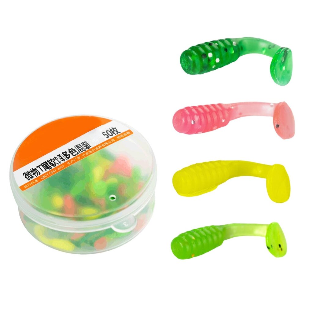 Artificial Baits Paddle Tail Swimbaits Fishing Lures for Trout Swim Baits