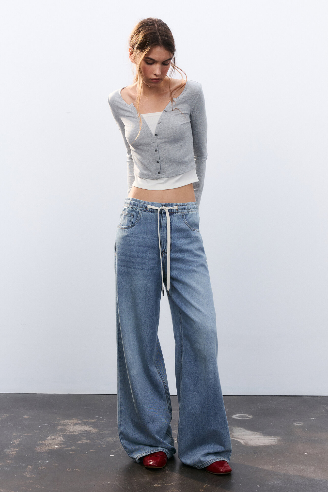 Джинсы багги Young Casual 
