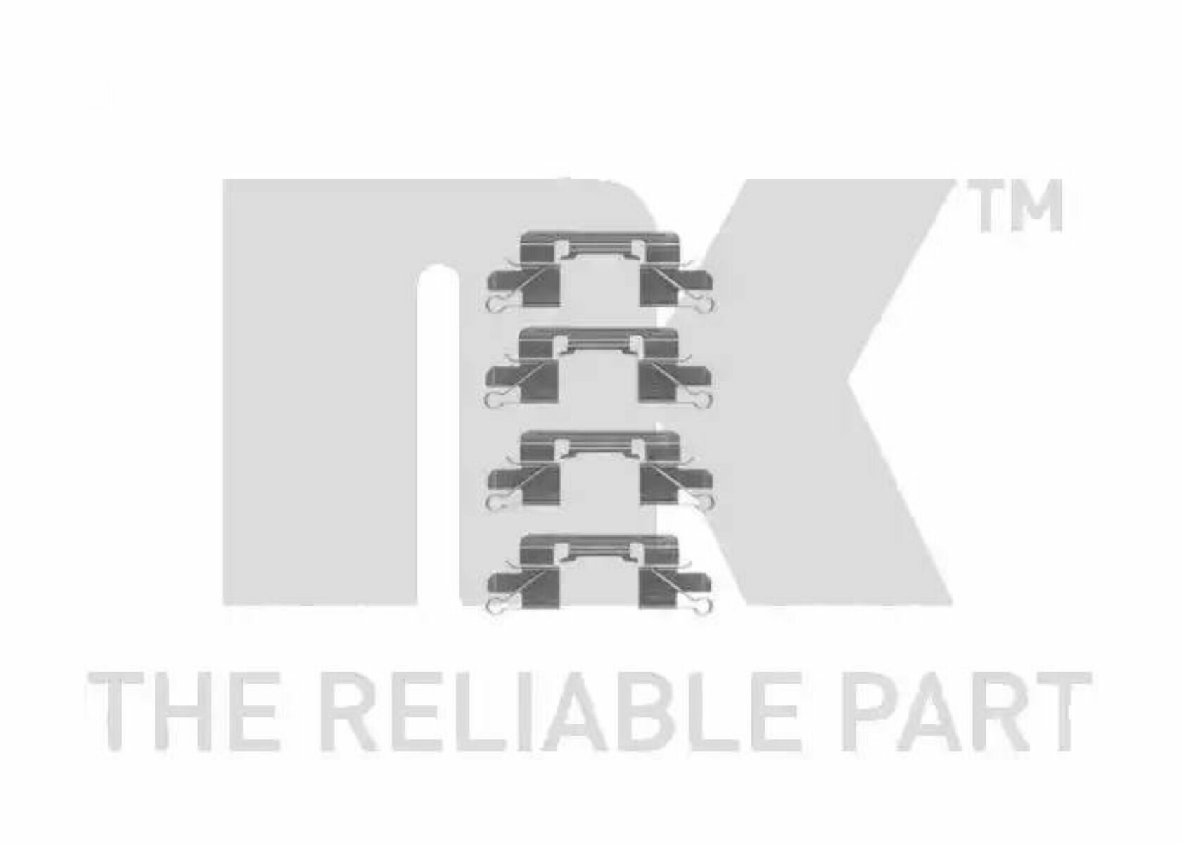 Комплектующие, Колодки Дискового Тормоза(Nk 79221769)