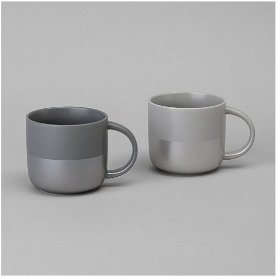 Набор кружек Bronco "velour", 2 шт, 440 мл.