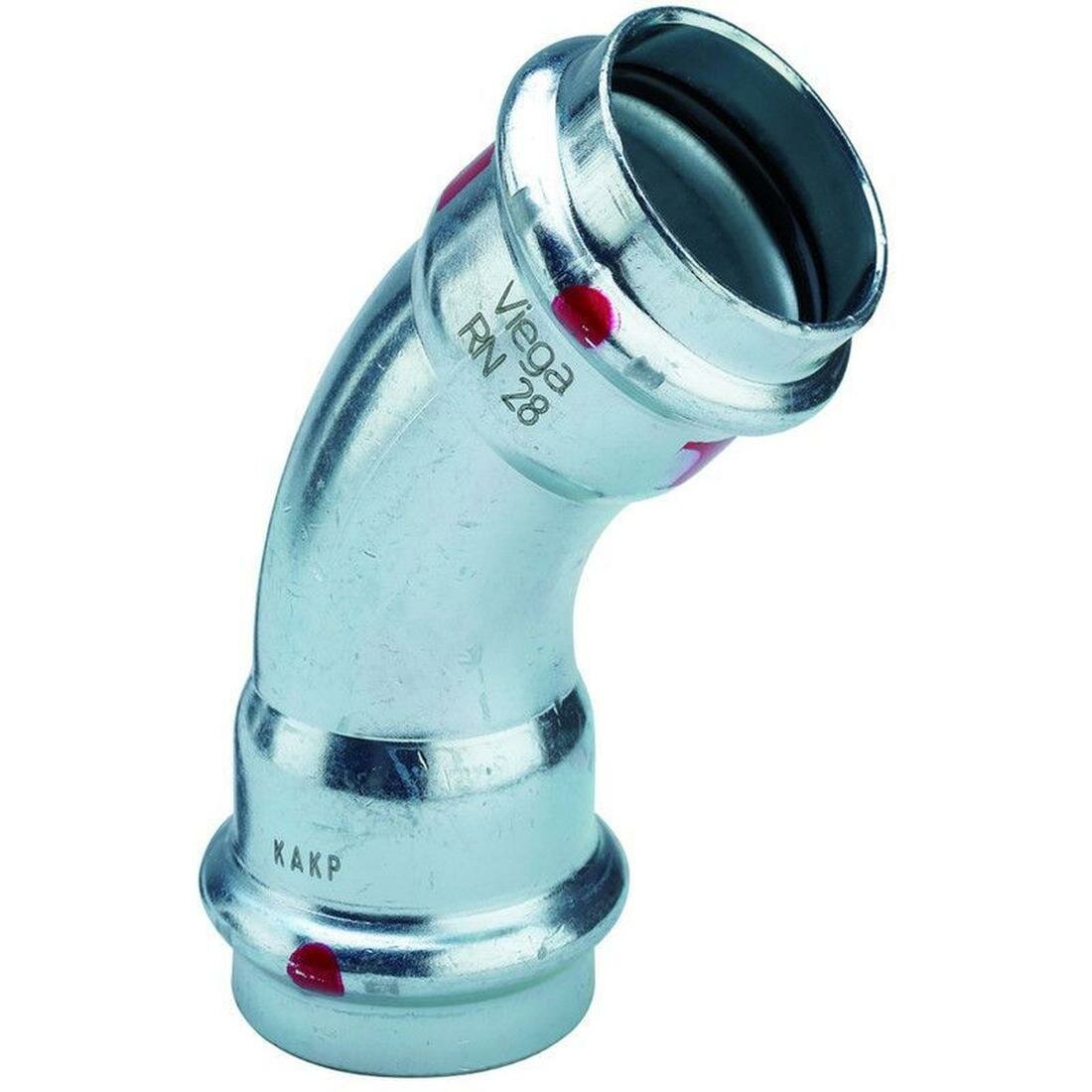 Обвод Viega, соединение пресс, материал трубы сталь, в упаковке 1 шт.