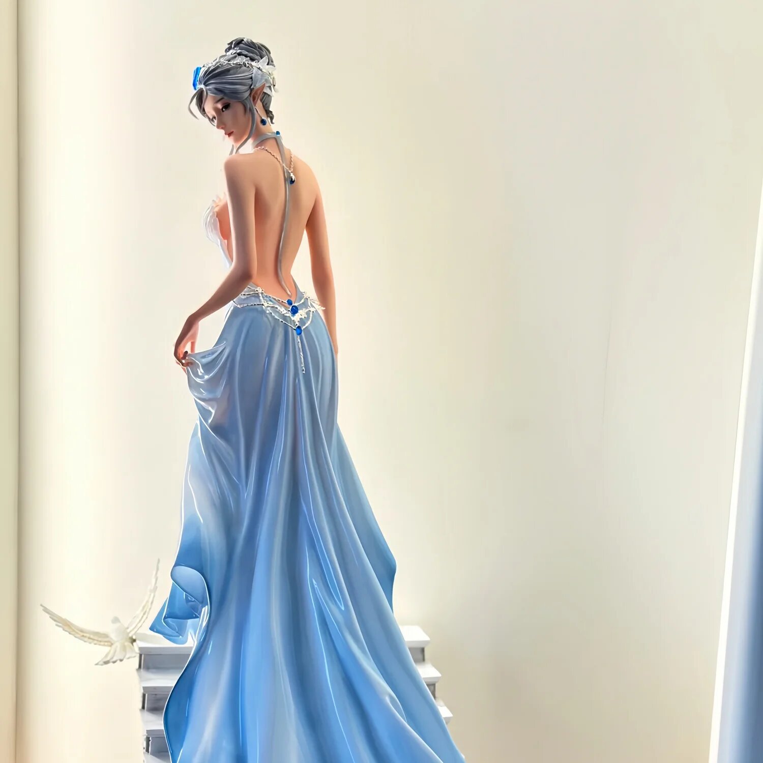 MINISO Аниме-фигурка Ghost Blade Ice Princess 58 см blue ice princess