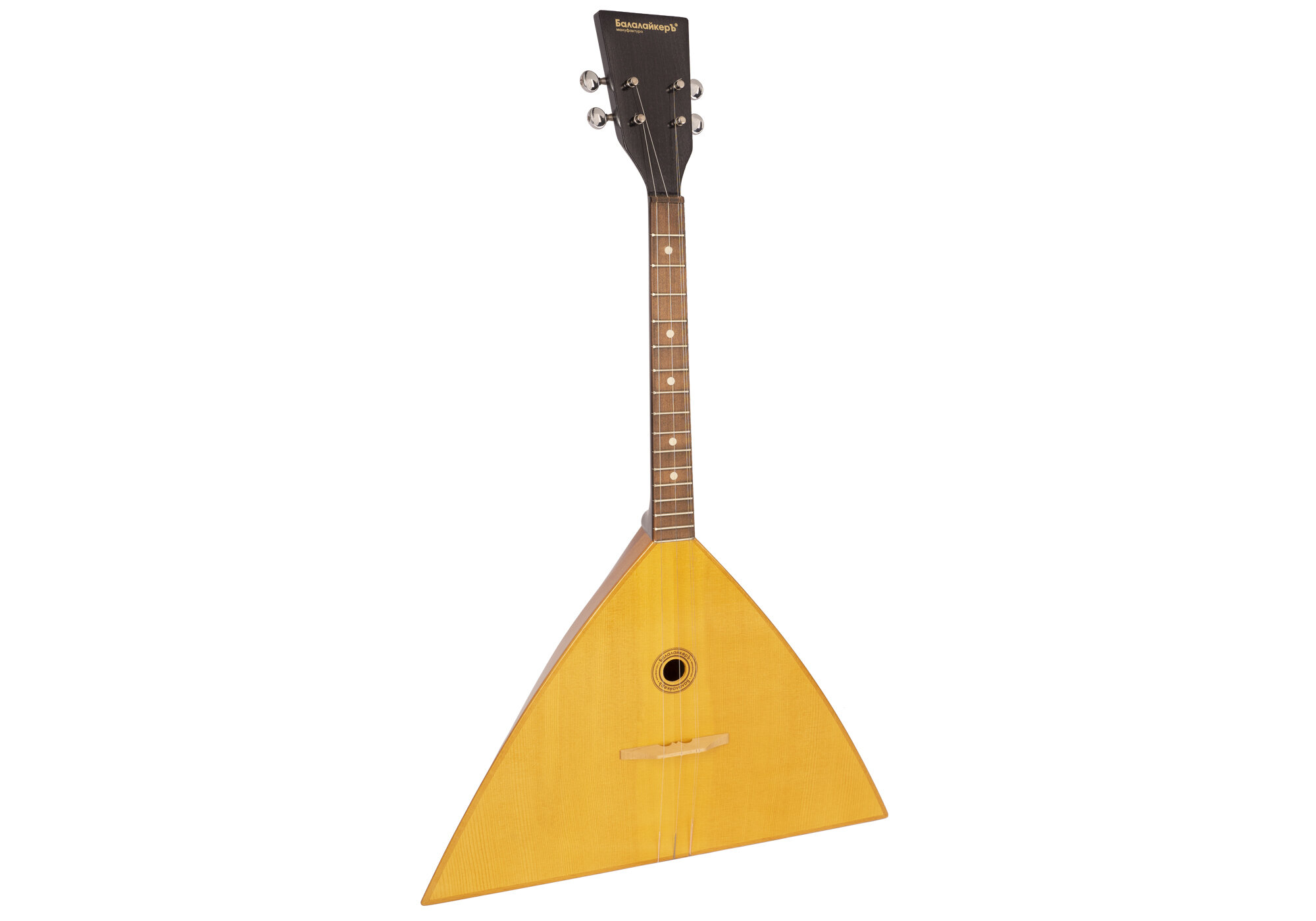 БалалайкерЪ 4S - Балалайка традиционная четырёхструнная улучшенной отделки