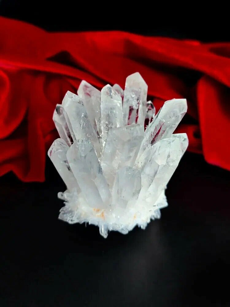 Горный хрусталь, хрустальное стекло 243 г/амулет, натуральный камень, хрусталь