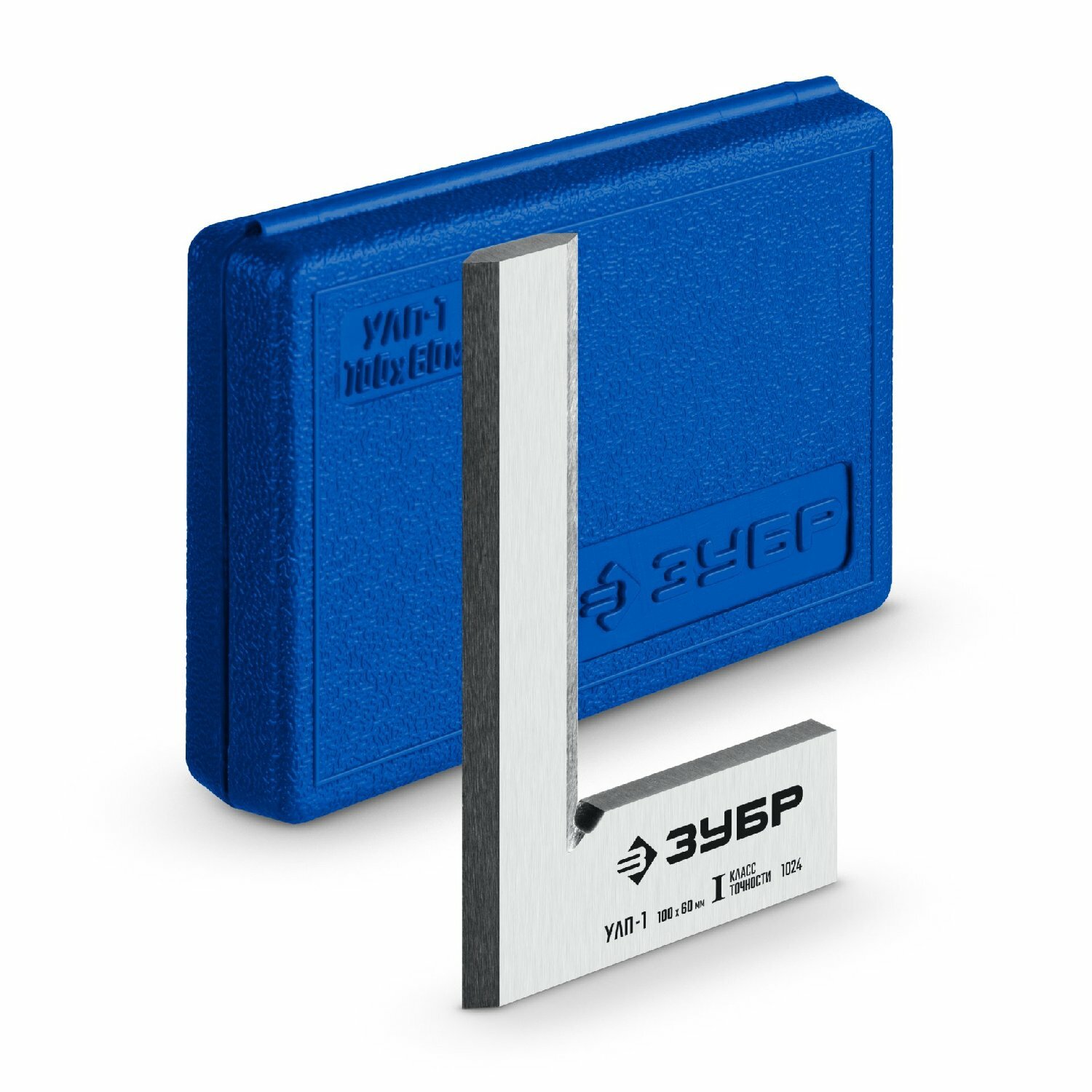 Поверочный лекальный угольник ЗУБР 100 х 60 мм 1 класс точности перпендикулярность 0 018 мм