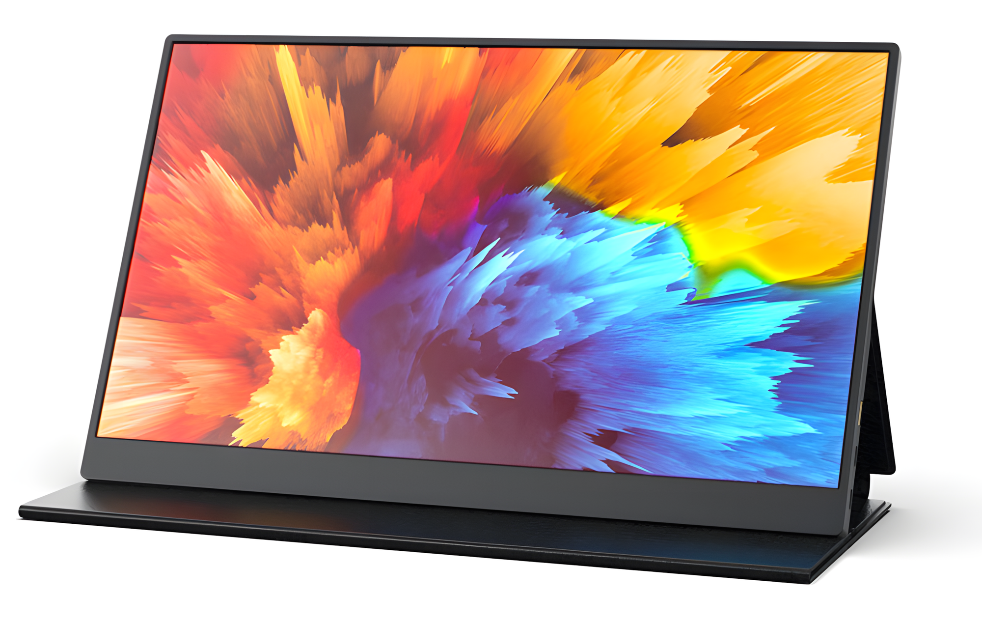 Портативный монитор 15.6" 156UC 4K, 3840x2160, ультратонкий, с чехлом, черный