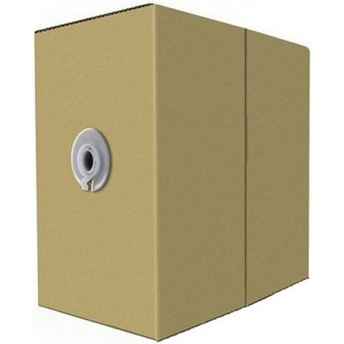 Кабель витая пара Buro UTP 4 пары cat5E solid 0.48мм CCA 305м серый