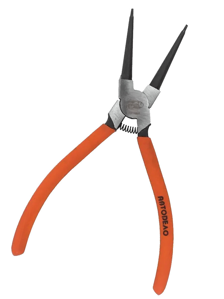 Зажим для стопорных колец 200мм прямой АвтоDело 30433