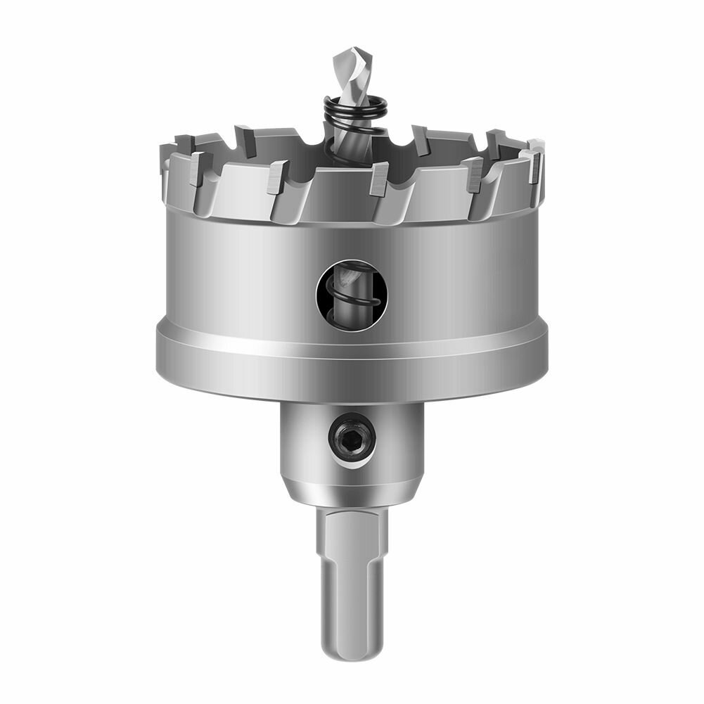 Коронка по металлу 36мм, твердосплавная с центрирующим сверлом