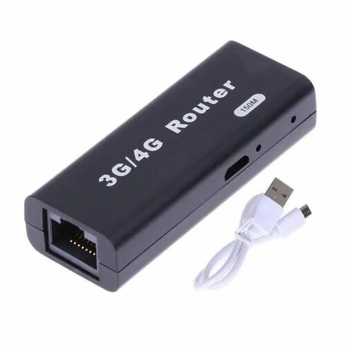 WiFi Router 3G/4G Wlan Hotspot Wi-Fi 150 Мбит/С RJ45 USB Беспроводной Маршрутизатор С Кабелем