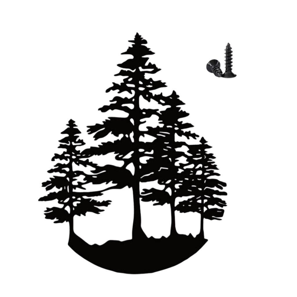 Уникальная Металлическая скульптура из дерева Металлическая Вывеска Кованые Гобелены Подвески Идеальное дополнение к Любому Помещению На открытом воздухе