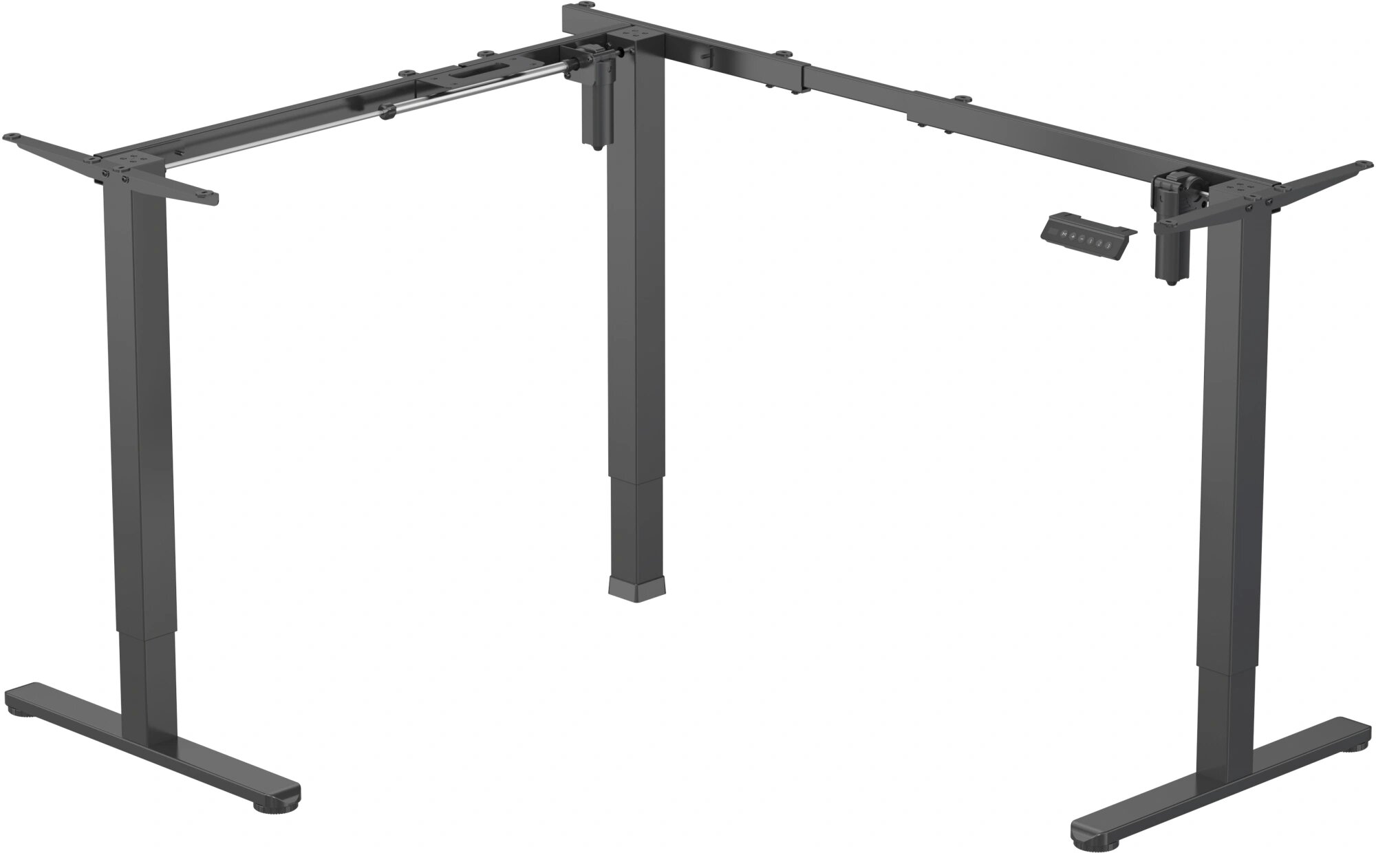 CS-EDXLF-BK / Подстолье регулируемый Cactus CS-EDXLF-BK угловое с электроприводом, черный