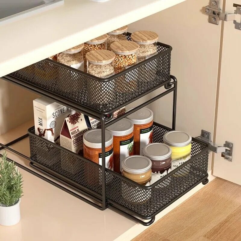 Органайзер кухонный "home", выдвижной, для раковины и под мойку, 38х30 см