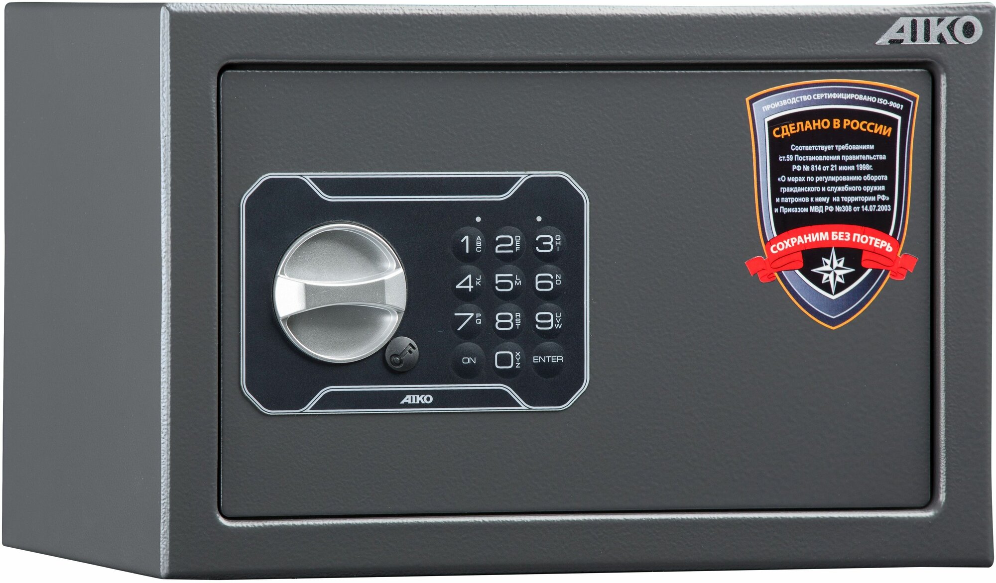 Сейф оружейный Aiko TT 170. EL cерый (s11299110914)